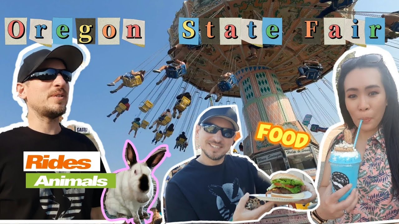 Oregon State Fair 2023 in Salem | fair food | animals | Canival Rides ...