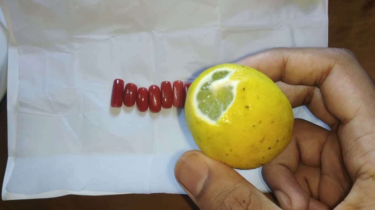 how to cheek ORIGINAL & DUBLICATE MUNGA stone[rakto probal][red coral ...