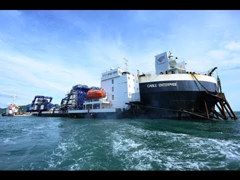 Short trailer for a documentation - Sub Sea Cable Laying - From Ha Tien ...