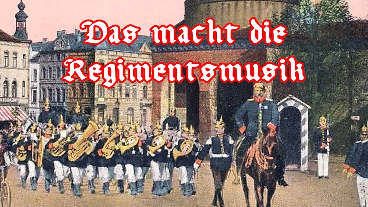 Das macht die Regimentsmusik - German soldier song + English ...