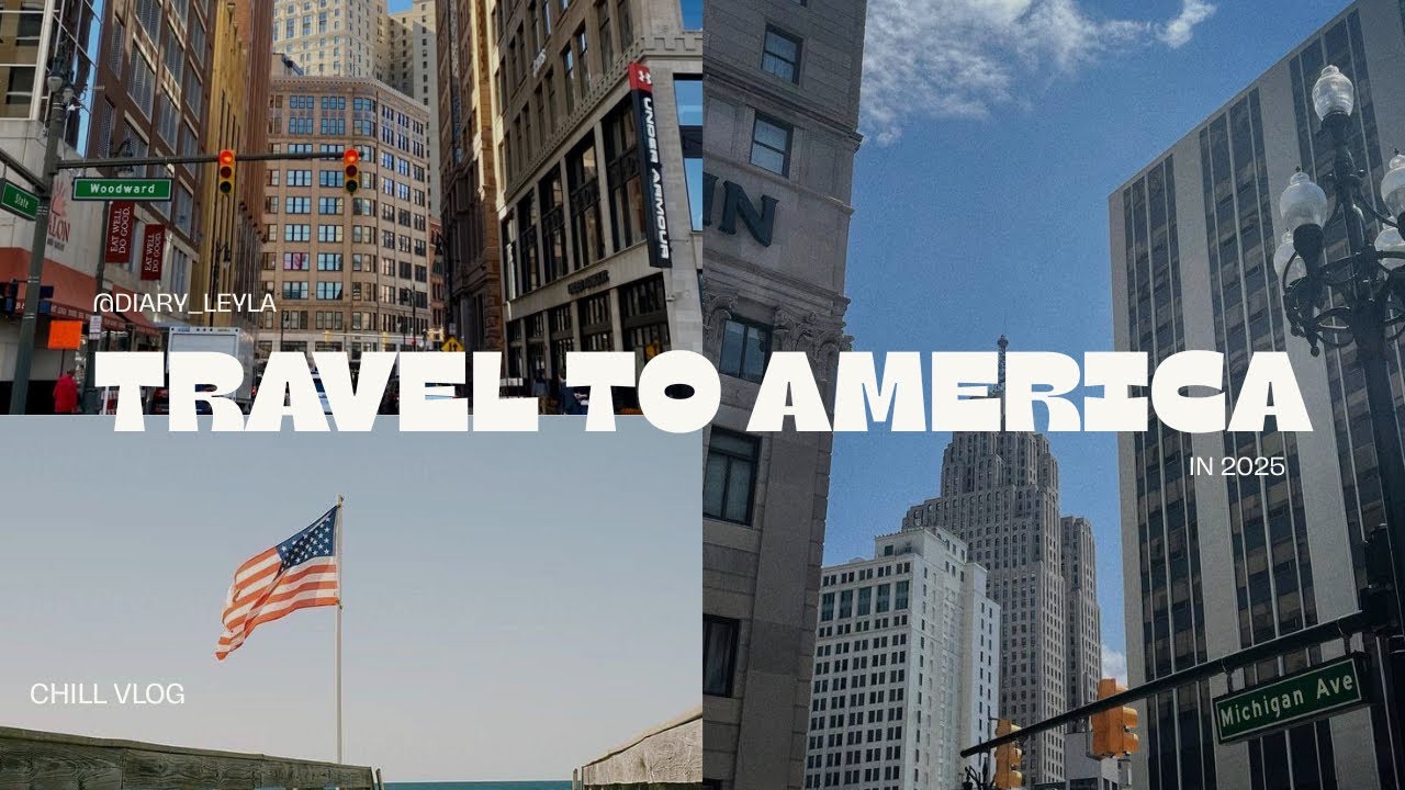 Traveling to the United States in 2025 | Full Journey Vlog 🇺🇸 - YouTube