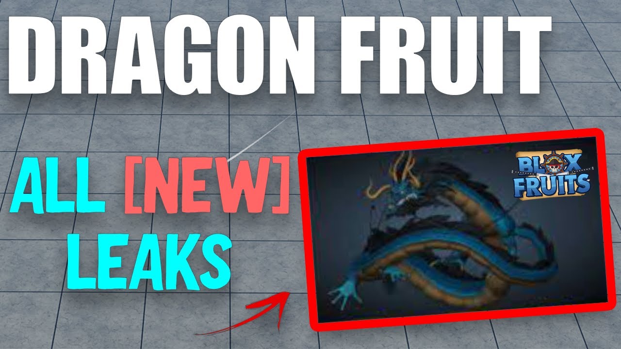 Blox Fruits UPDATE 24: Complete Dragon Fruit REWORK LEAKS Breakdown ...
