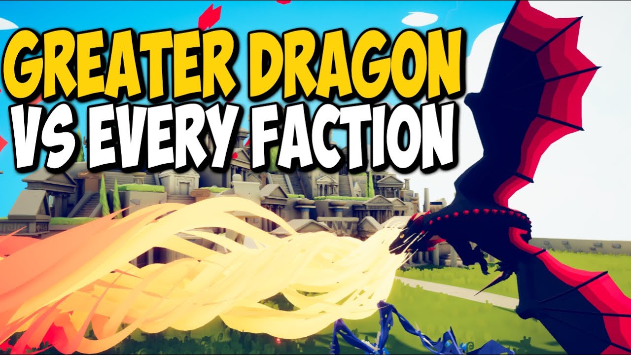 🐉Greater Dragon vs Every Faction (Same Price) - Totally Accurate Battle ...