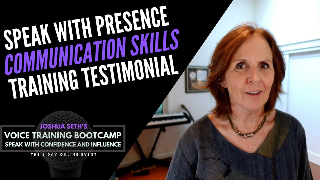 Speak with Presence - Communication Skills Training Testimonial - YouTube