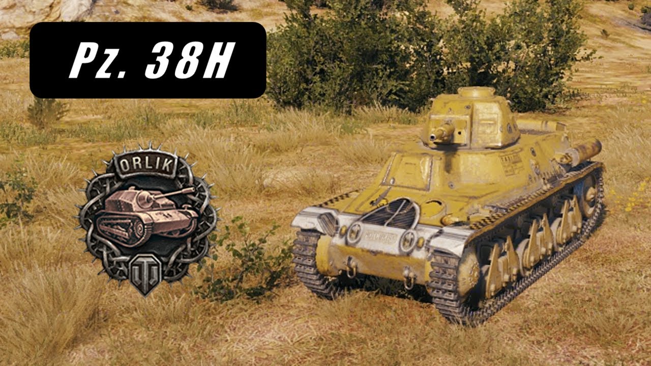 World of Tanks - Pz. 38H - Steppes | Orlik's Medal | #29 - YouTube