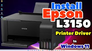 Epson L3150 Printer Scanner Driver Installation How To Install Epson ...