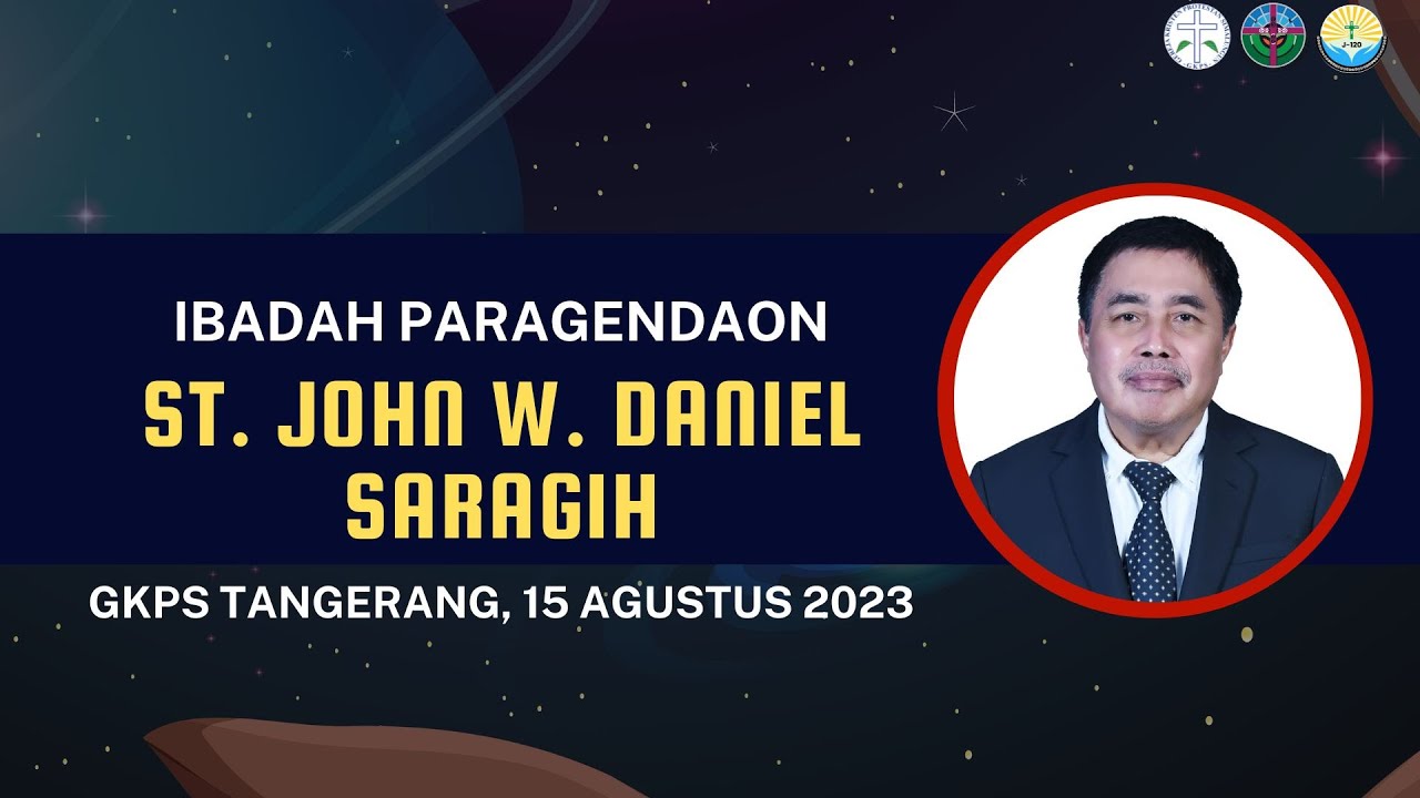 (LIVE) IBADAH PARAENDAON ST. JOHN W. DANIEL SARAGIH - 15 AGUSTUS 2023 ...