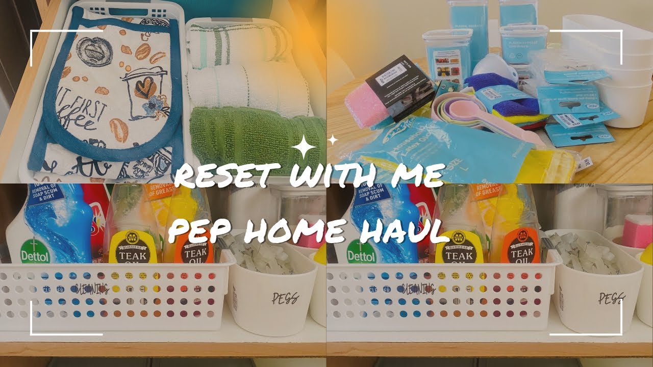 KITCHEN CUPBOARD ORGANIZATION| PEP HOME HAUL| HOME RESET| RESTOCKING ...