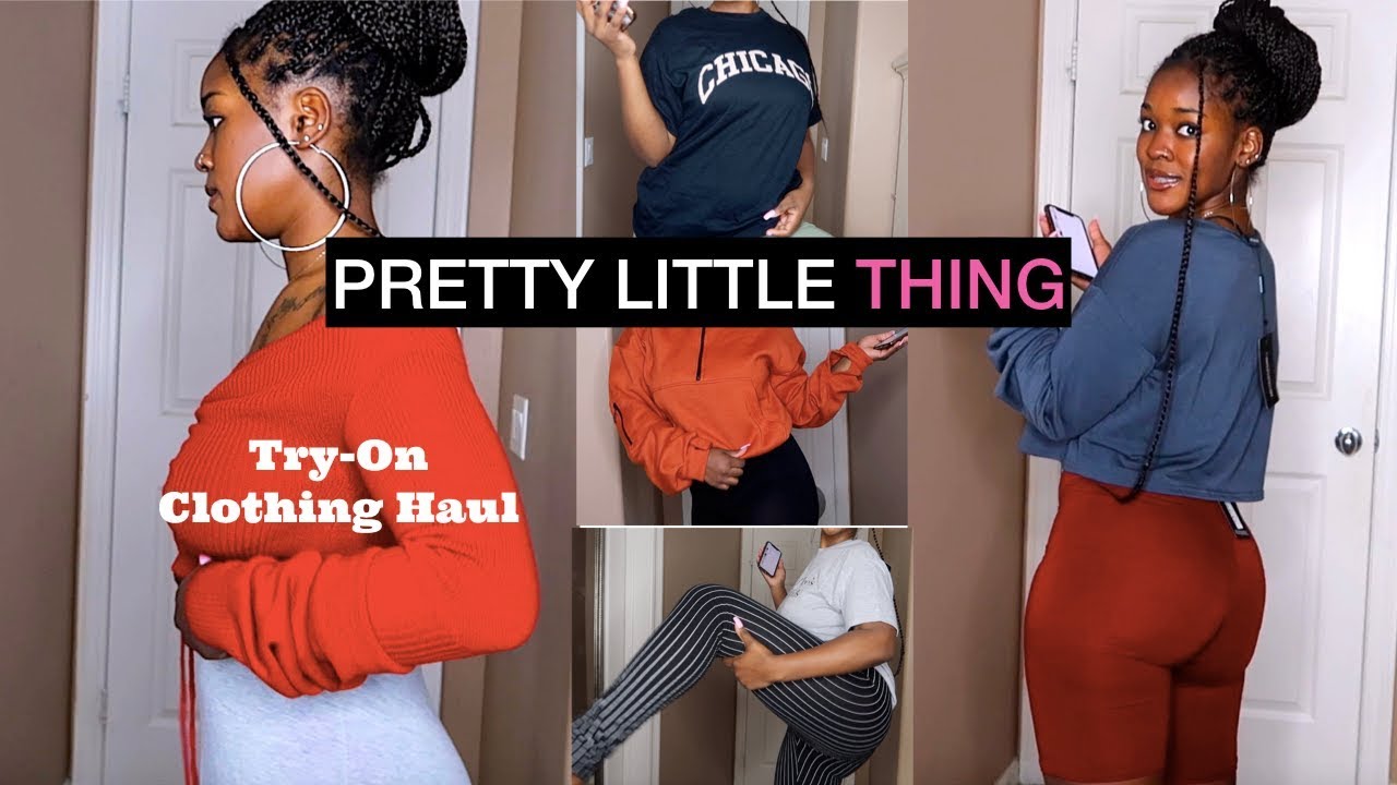 PrettyLittleThing TRY ON HAUL | Comfy, Simple, & Cute! - YouTube