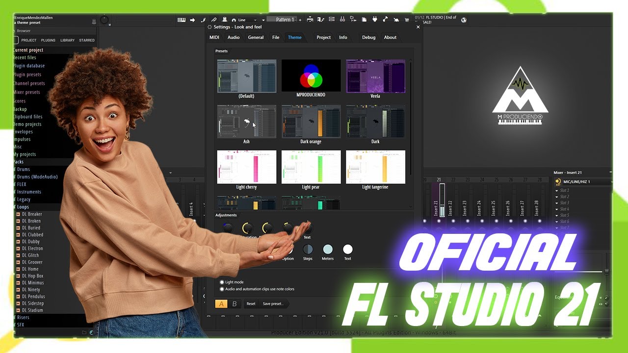 FL STUDIO 21 FULL 😍 / OFICIAL FL STUDIO 21 / DESCARGA FL STUDIO 21 CON ...