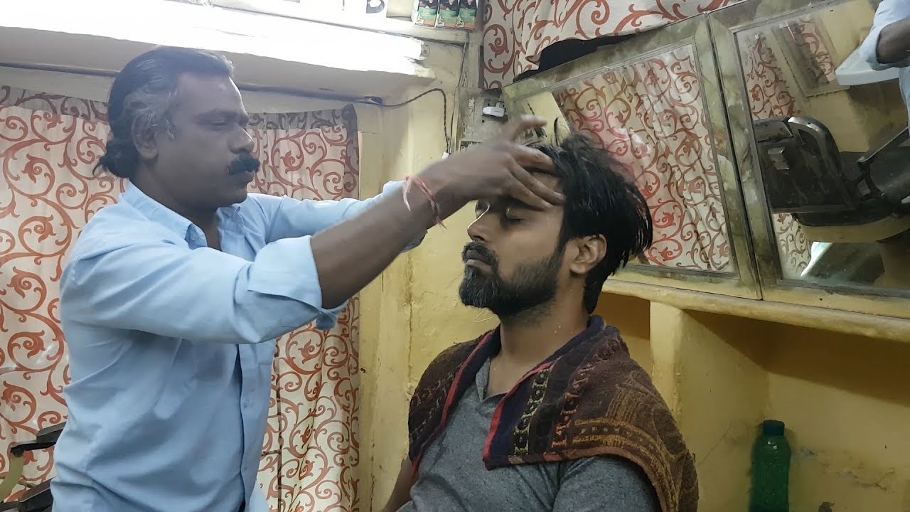 Baba Sen the Cosmic Barber Head Massage - YouTube