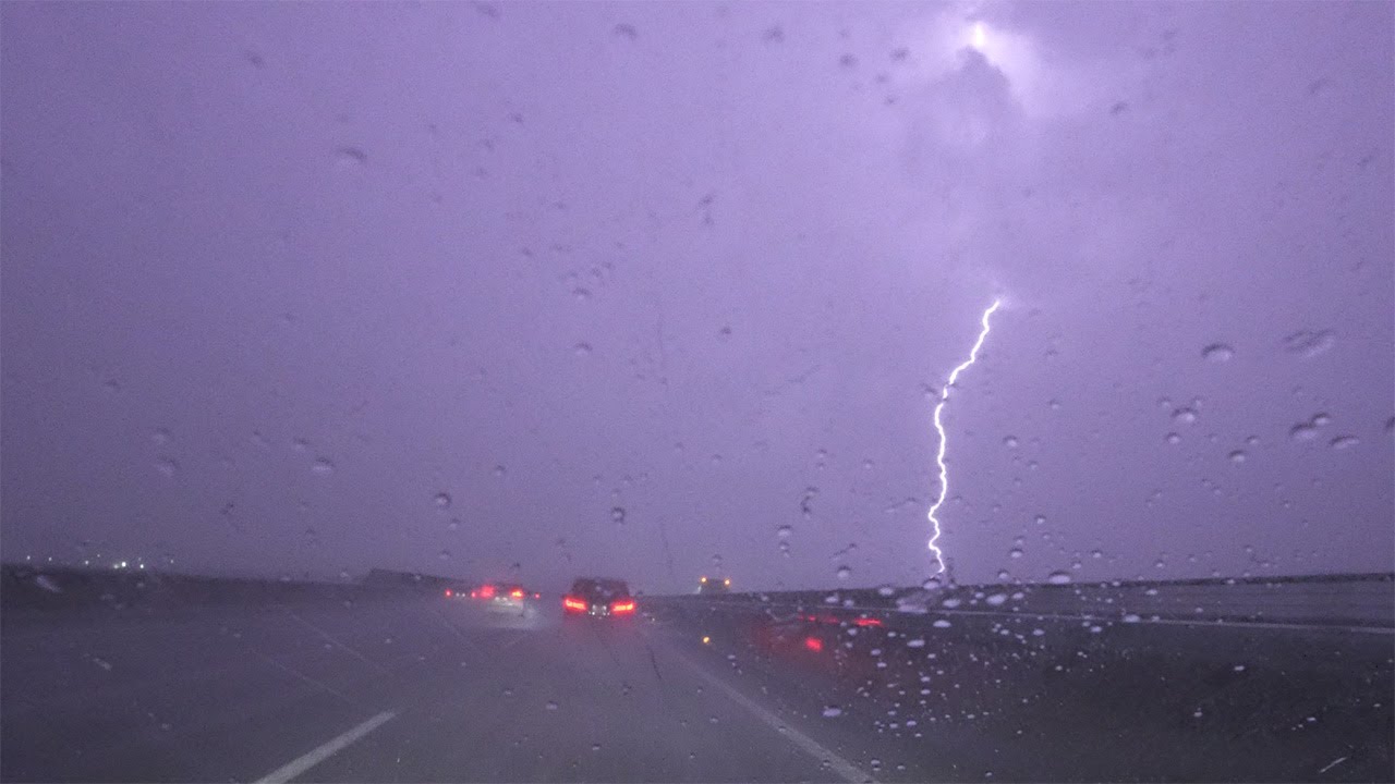 ASMR Night highway Rain driving for Sleep.Work. Study - YouTube