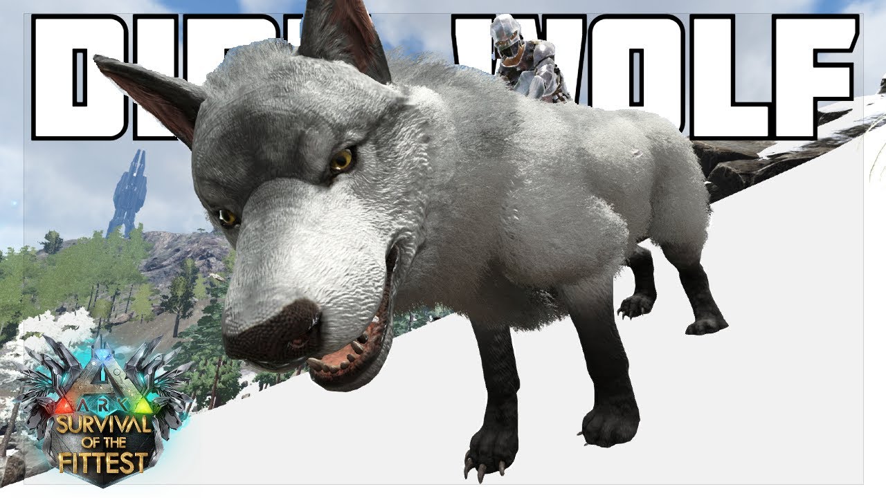 I Tamed A DIRE WOLF Army! Ark: Survival Of The Fittest - YouTube