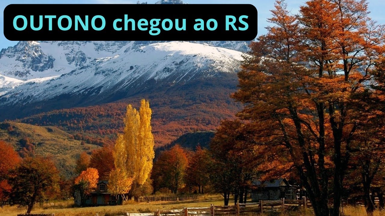 OUTONO chegou ao RS. - YouTube