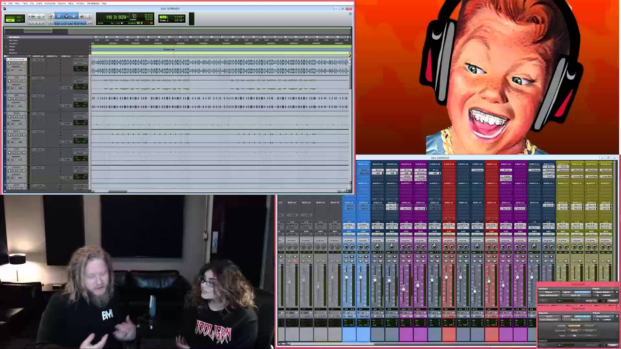 Lilly Aviana x Jason on making "Deprived" @ Barron Studios - YouTube