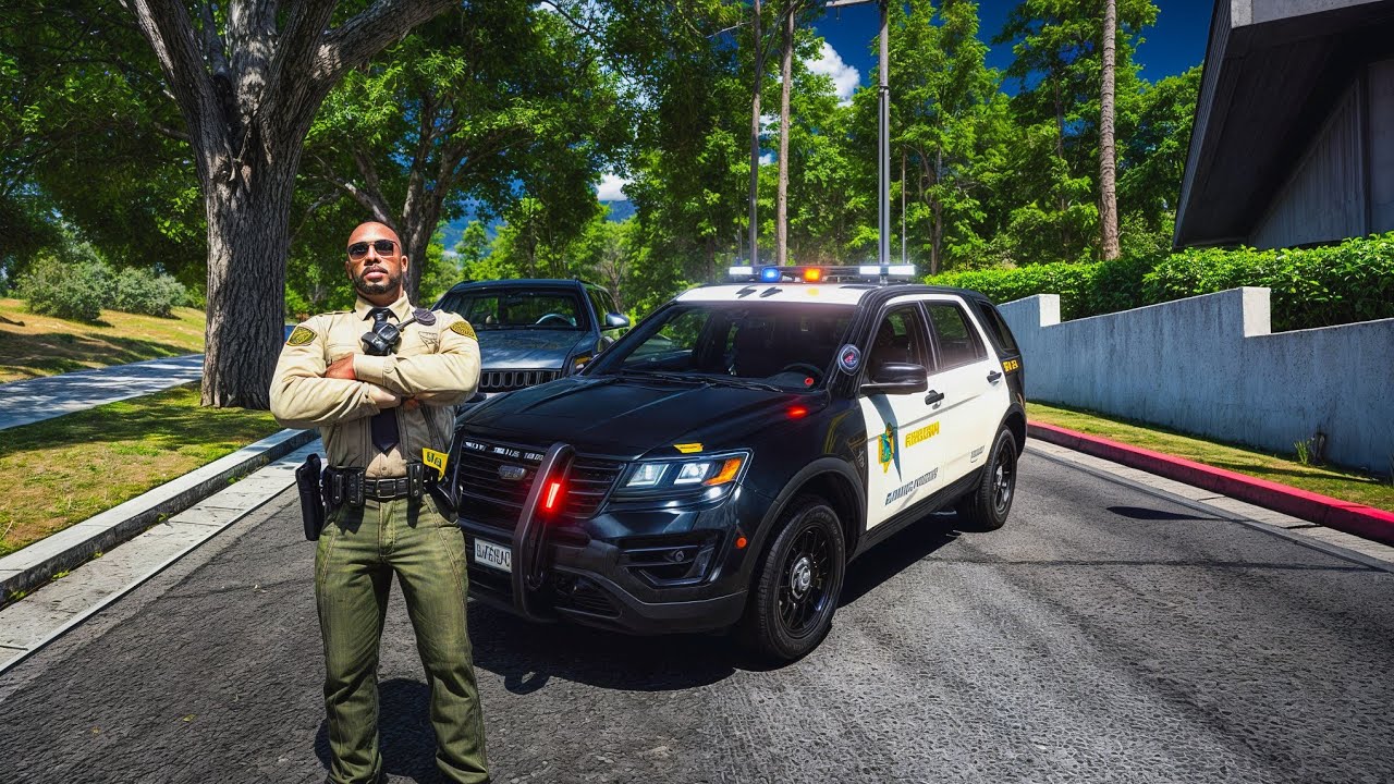 Playing GTA 5 As A Sheriff Patrol Police Officer | The Most Ultra ...