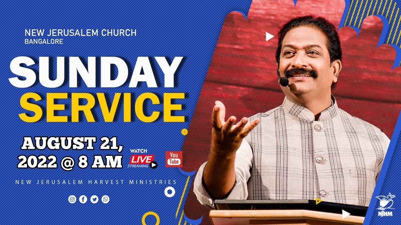 Online Sunday Service | Bishop Dr. V. Rangaraju | NJC Bangalore | NJHM ...