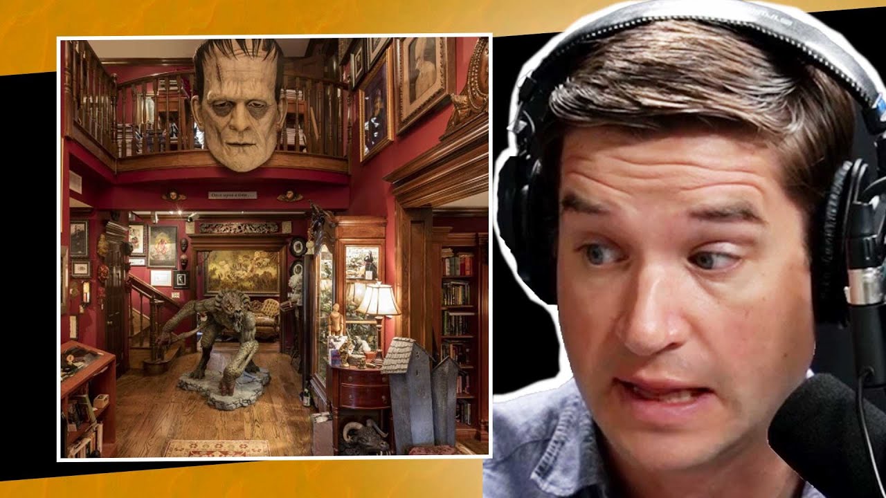 Inside Guillermo Del Toro’s Deep Work Mansion - YouTube