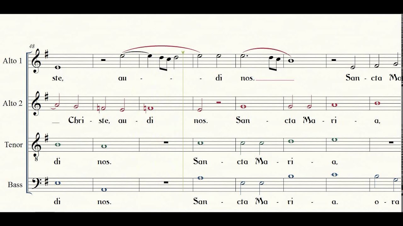 Beata es Maria (Jacob Obrecht) - YouTube