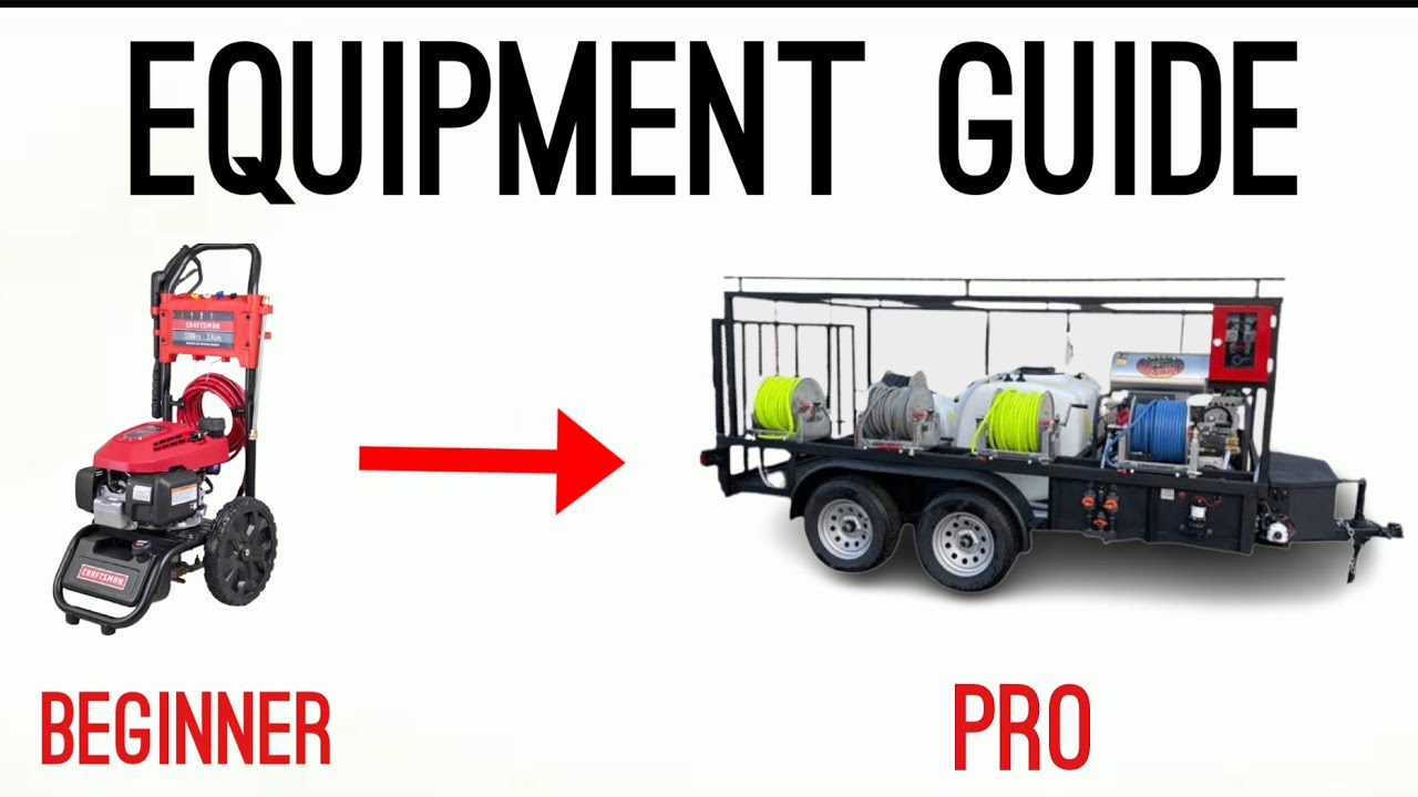 Pressure Washing Equipment Guide: Beginner To Pro - YouTube