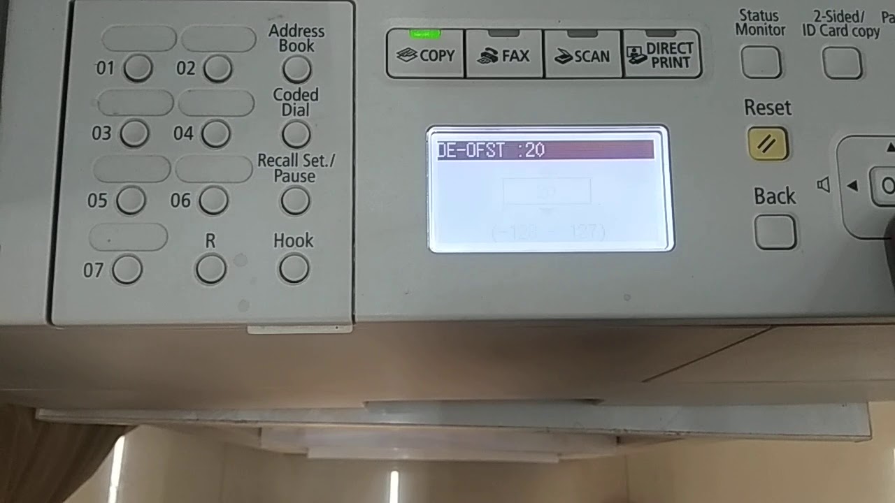 Canon IR-1435if light print solution - YouTube
