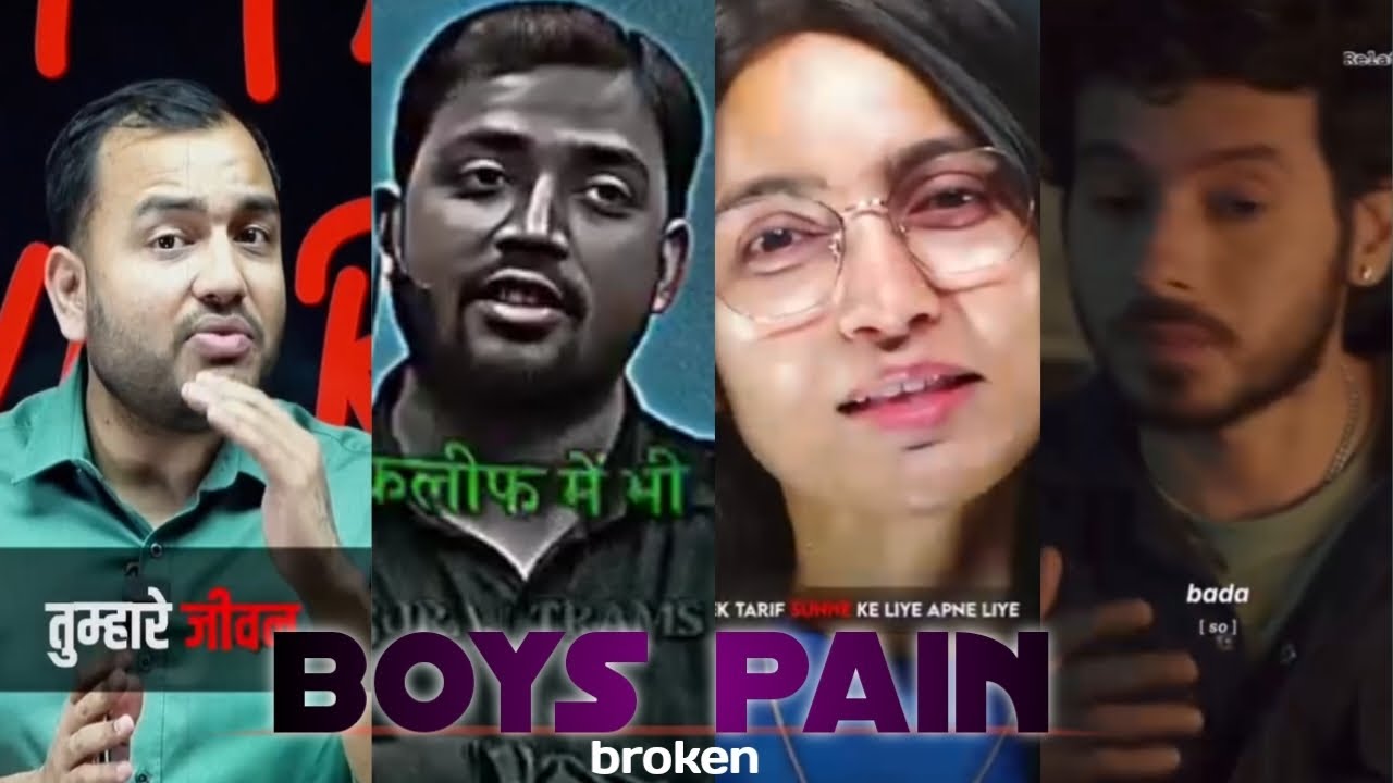 All boys life reality 😭💯 boys pain ️‍🩹 broken life Garib ghar ka ladkon ...