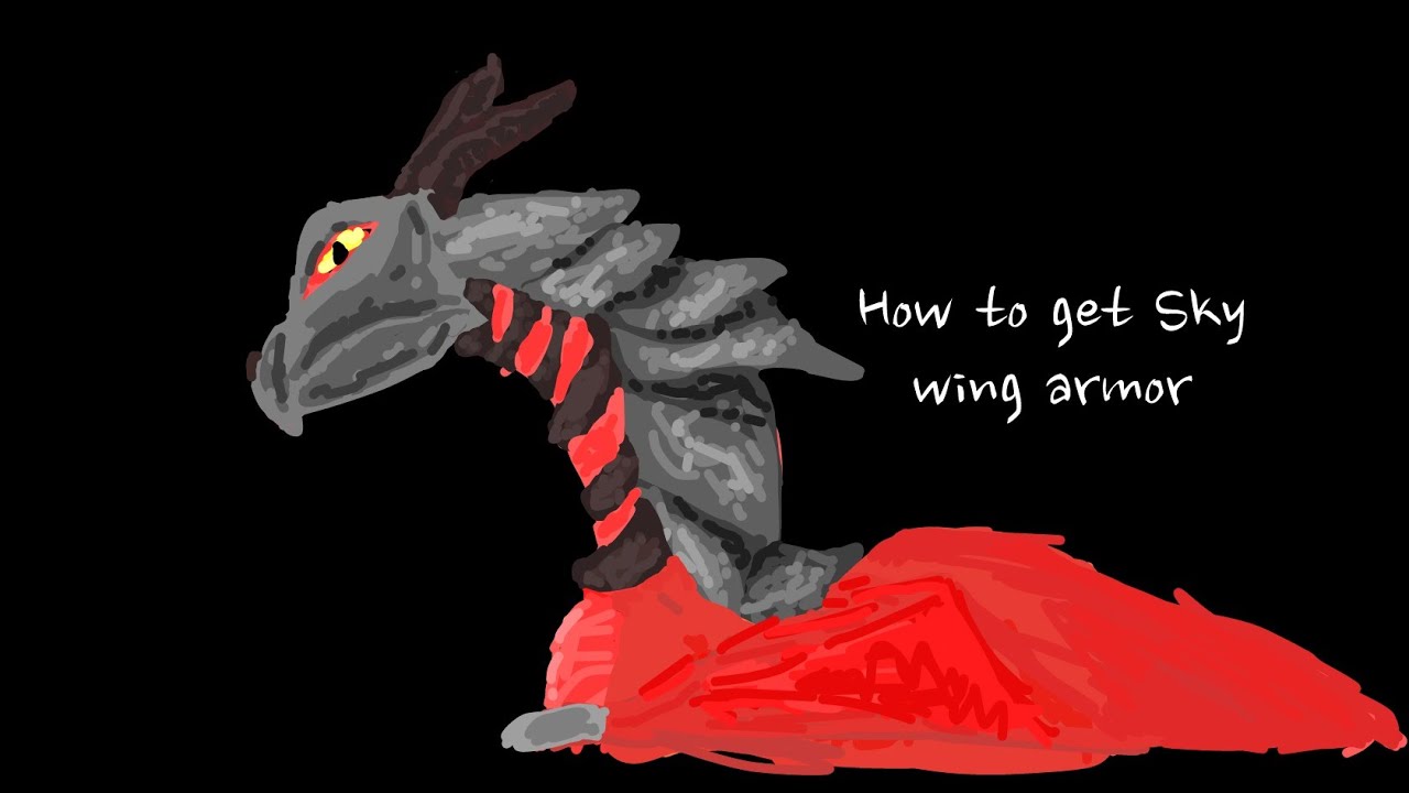 How to get the skywing armor in wings of fire Roblox - YouTube