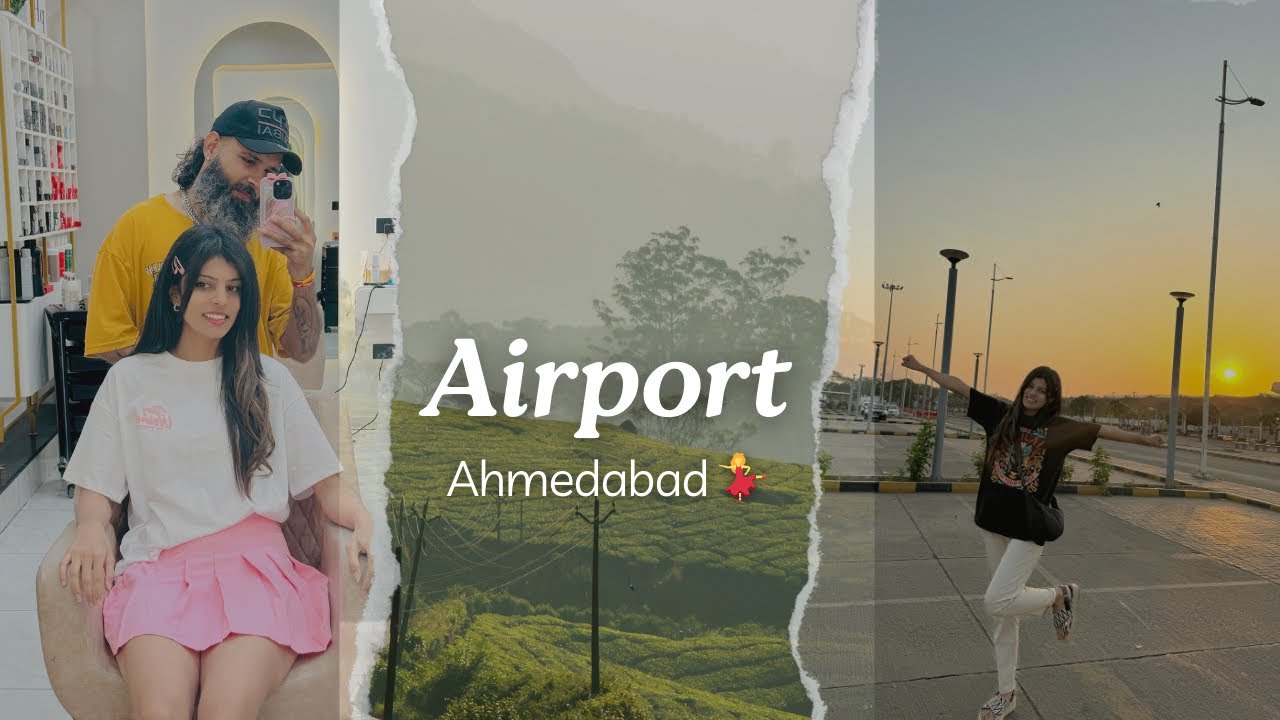 Ahmedabad vlog || airport || Yami suthar || #trending #vlog #video # ...