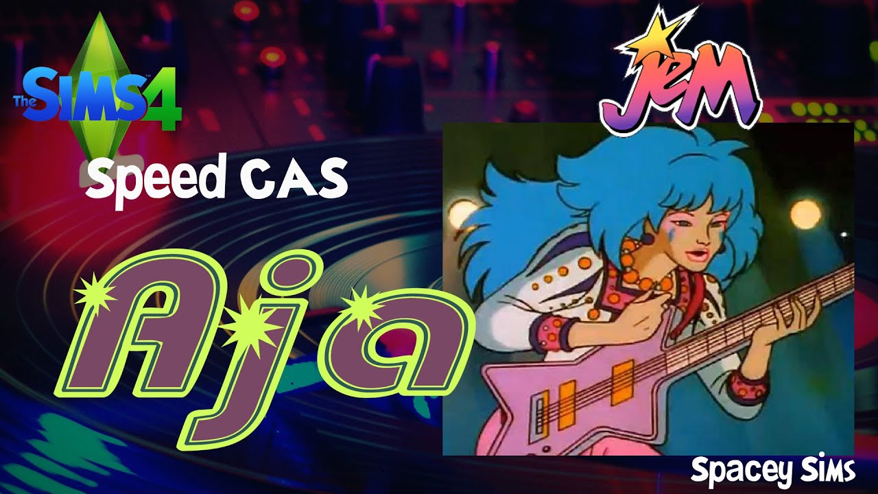 Sims 4: Speed CAS | Aja (Jem!) - YouTube