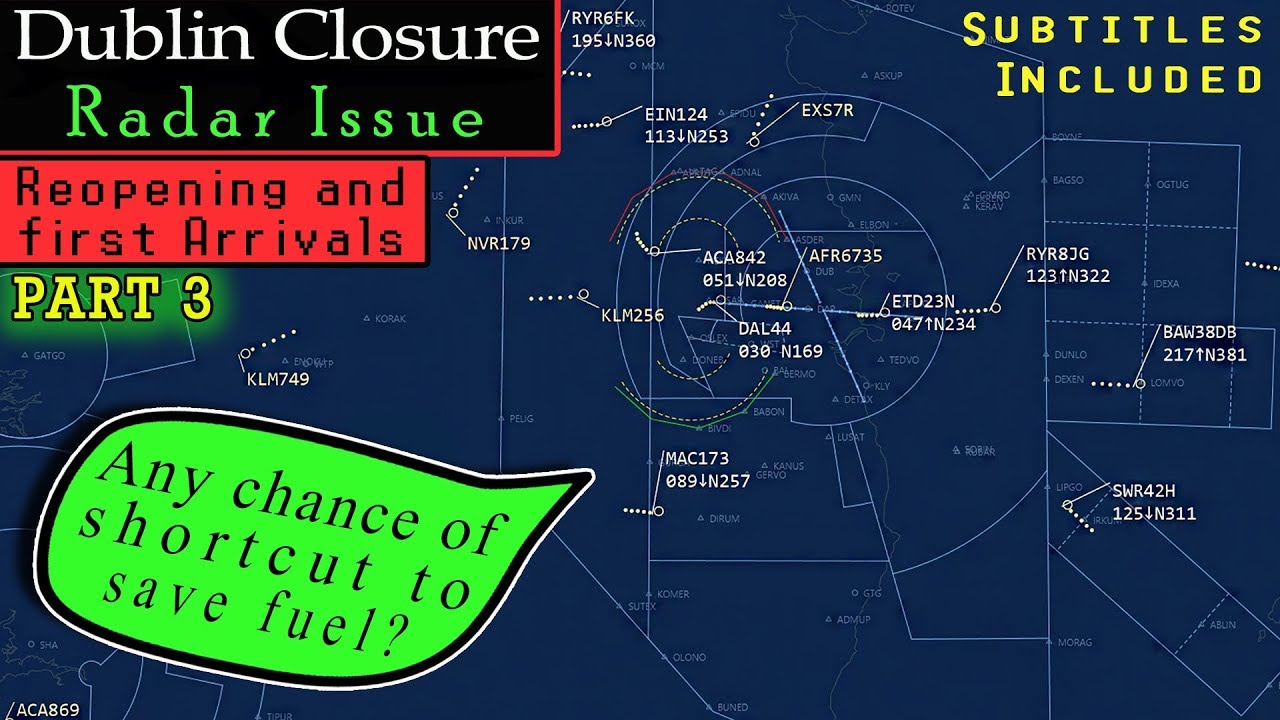*PART 3* Dublin Airspace reopened + First landings and departures - YouTube