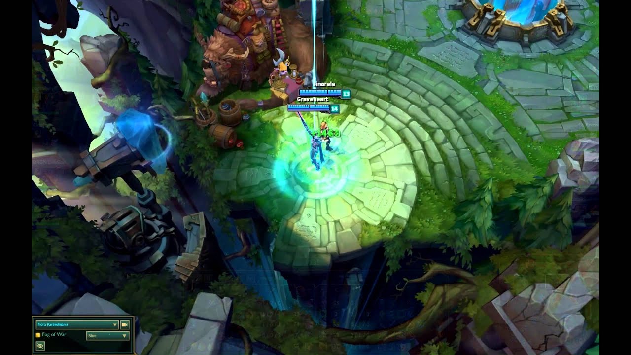 Fiora rework - Skills & Escapes Part3 - League of Legends - YouTube