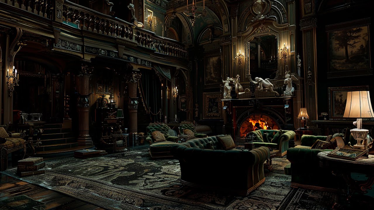 Create a Cozy Atmosphere After a Hard Day Work at the Castle - Listen ...