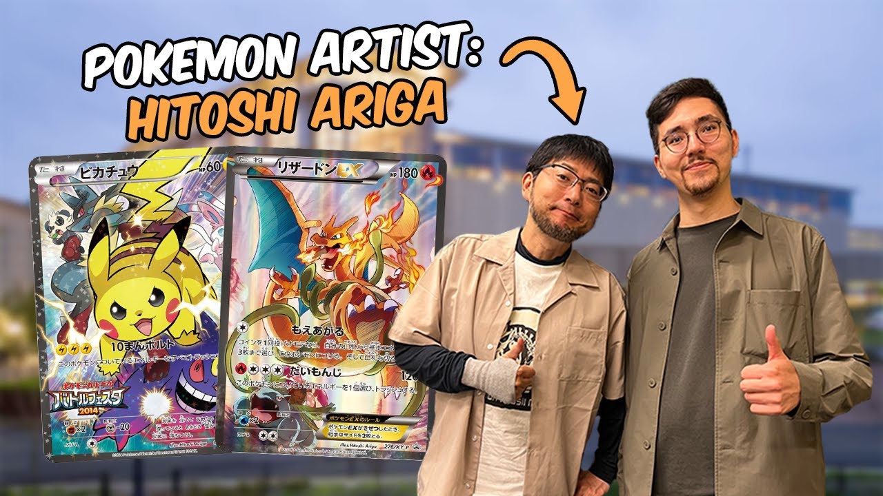 Meeting HITOSHI ARIGA at Hartford Pokémon Regionals - YouTube