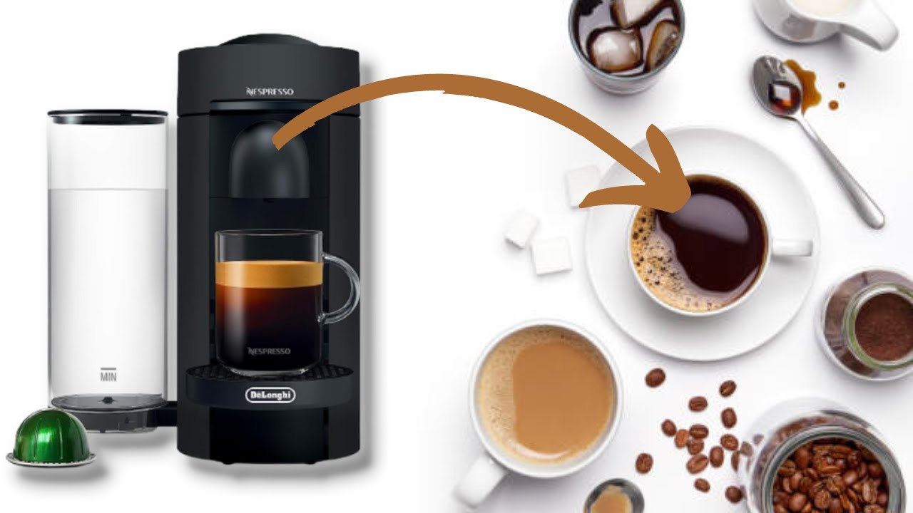 Nespresso Vertuoplus Coffee And Espresso Machine By Delonghi ...