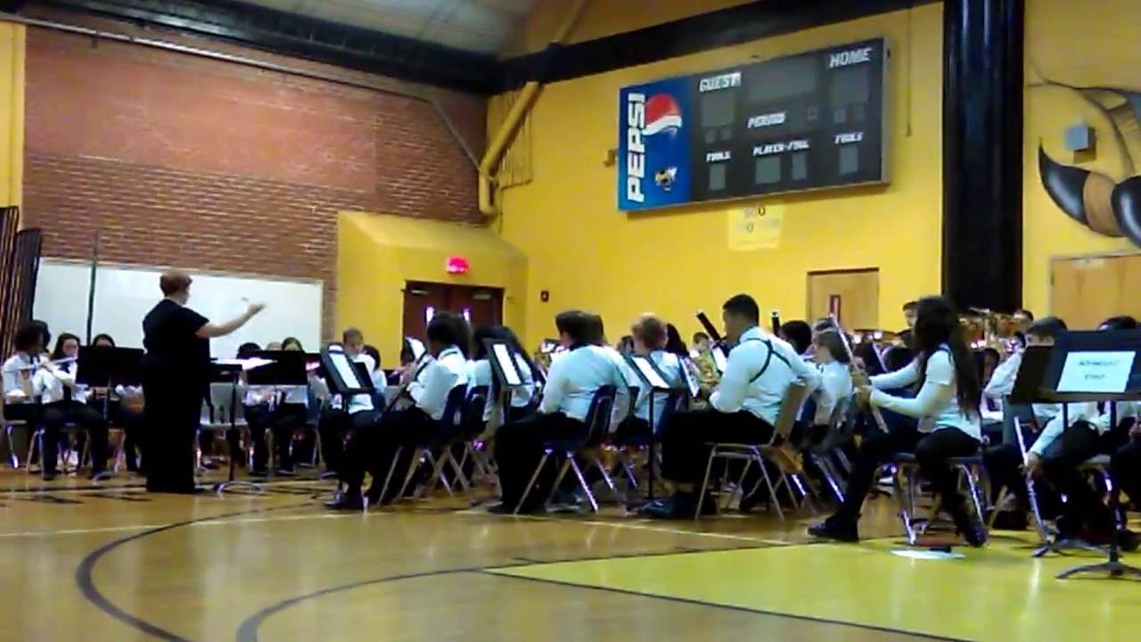 Stewart Middle Magnet School Spring Concert 2016 - mid-level band 1 ...