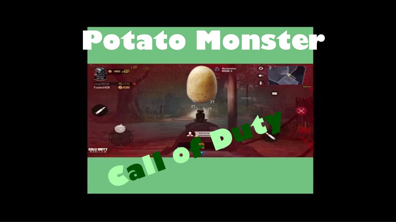 There's A Potato Monster At The END! | Call Of Duty Mobile - YouTube