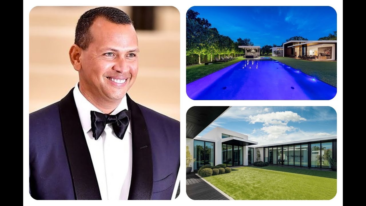 See Inside Alex Rodriguez's Modern Miami Mansion | HD - YouTube