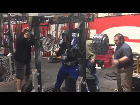 elitefts.com — SS Yoke Squat Reverse Band Squats - YouTube