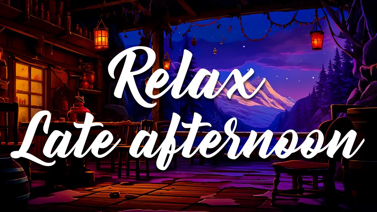 Relax🌇Late afternoon at sunset Study/Calm down/Heal - YouTube