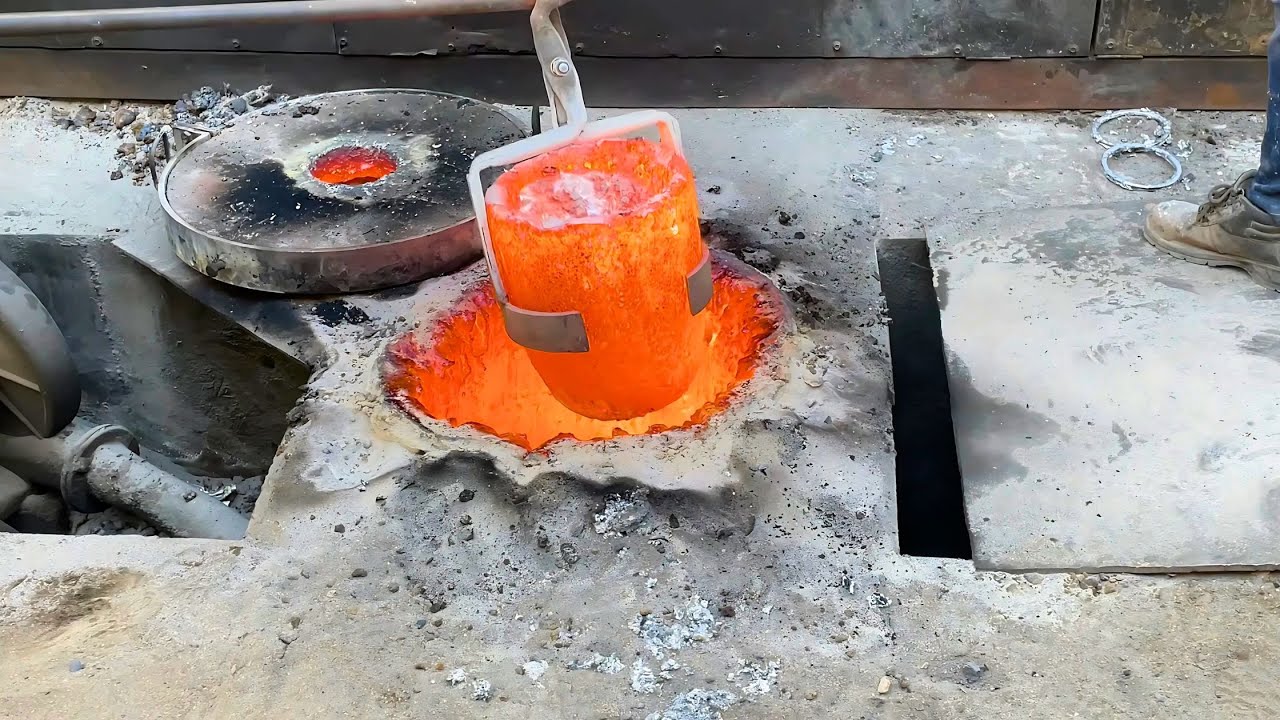 Sand Casting Using Sand Mold Technique | Fascinating Sand Casting ...