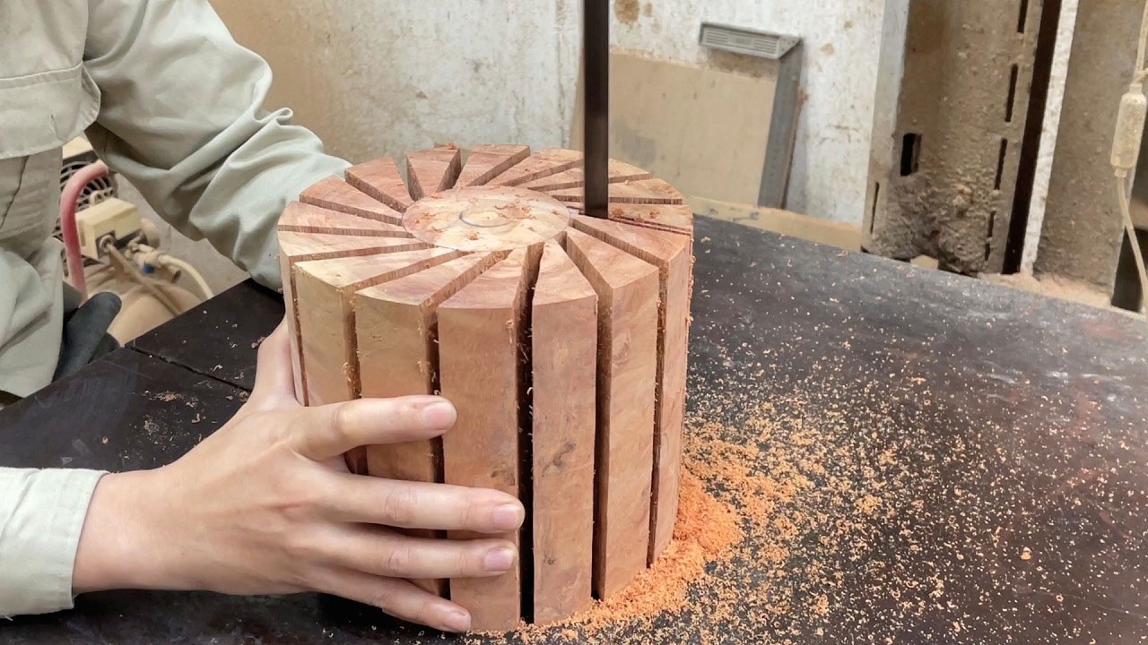 Efficient Handcrafted Wood Production Process // A Modern Invention ...