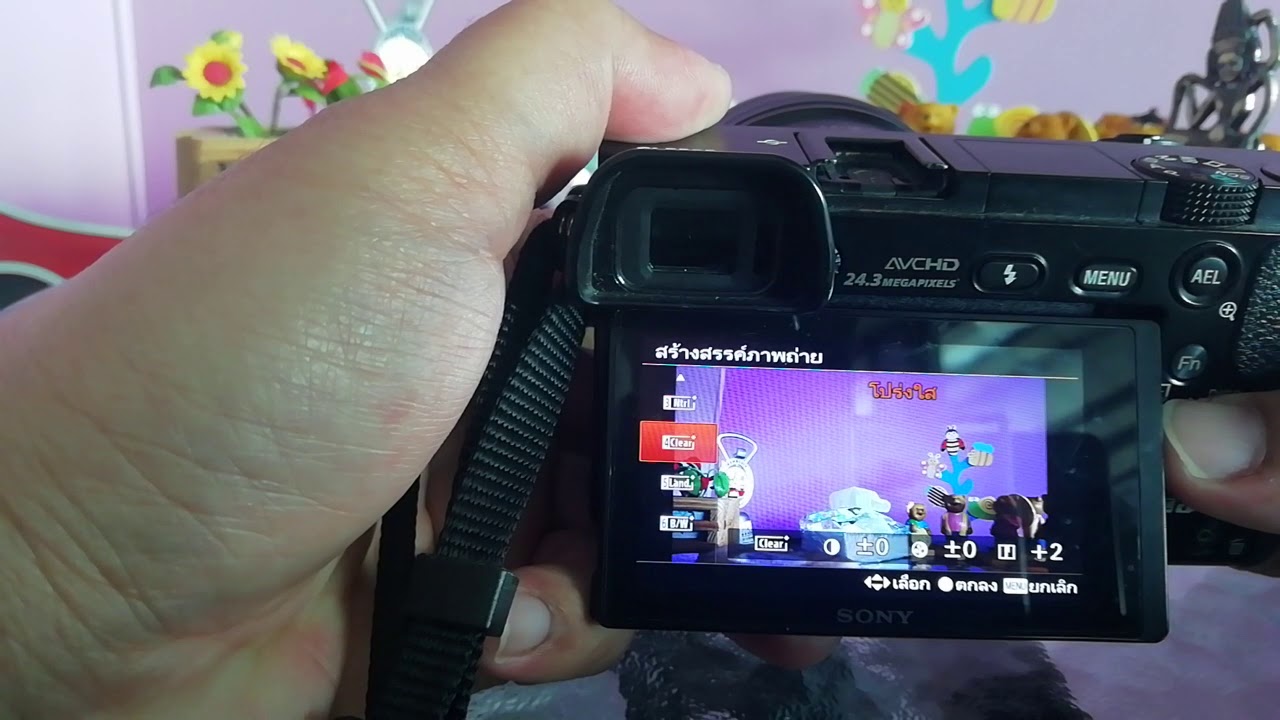 Sony A6000 adjust creative style - YouTube