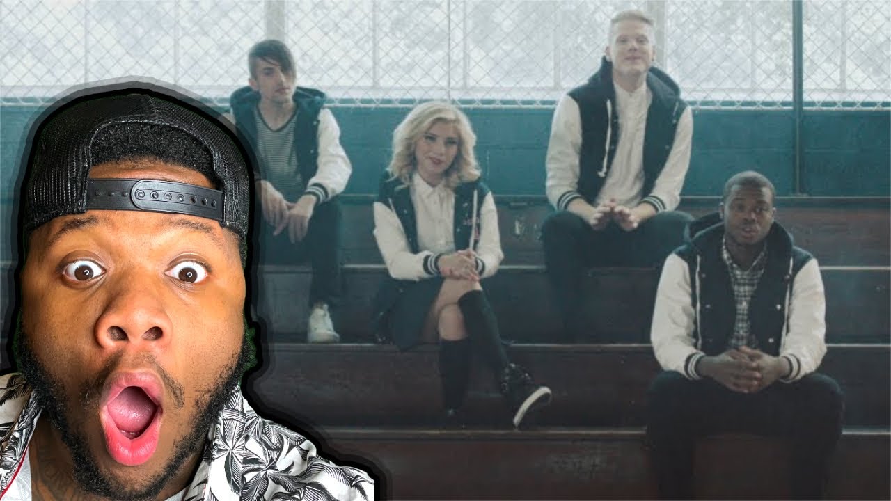 FIRST TIME REACTING TO Pentatonix - Cheerleader (OMI Cover) - YouTube