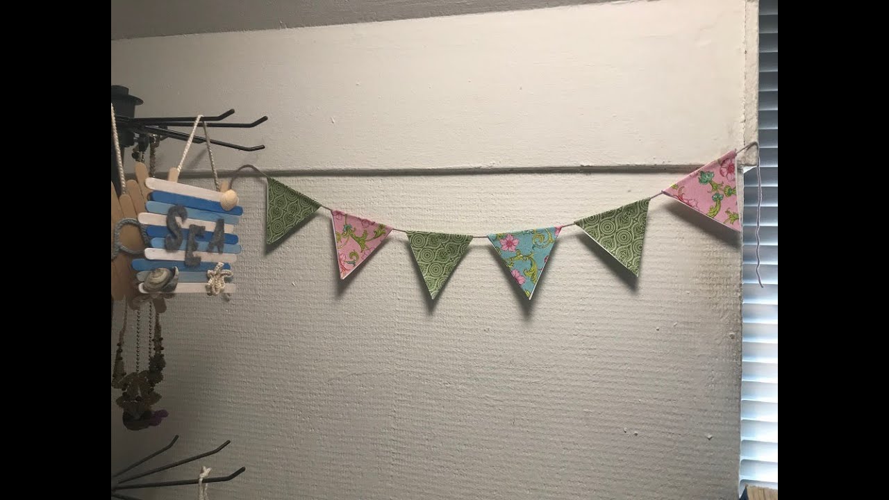 DIY Slinger Vier het leven maak je eigen slinger - YouTube