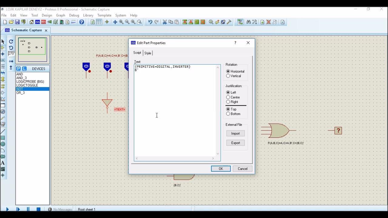 SAYISAL TASARIM DERSİ : Verilen bir boolean fonksiyonu ile devre çizimi ...