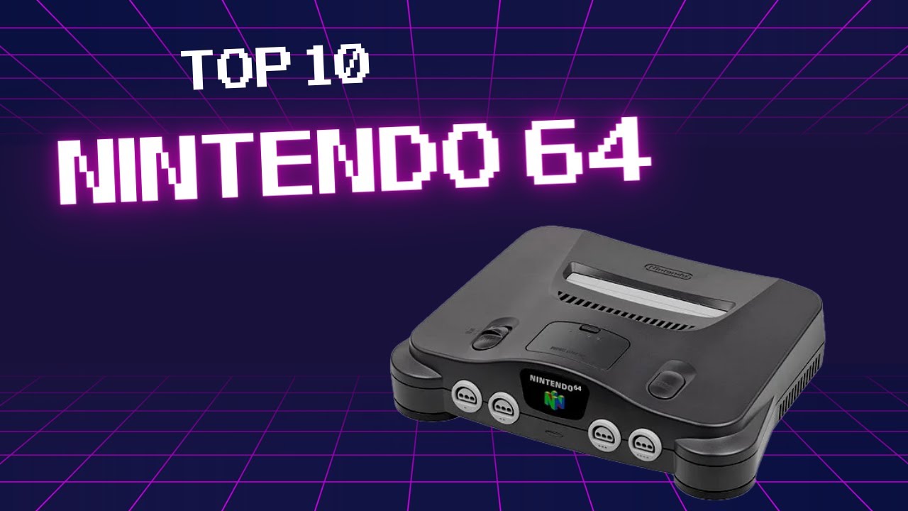 Top 10 jogos de nintendo 64 - YouTube