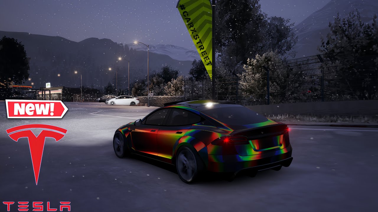 CarX Street Mobile - Tesla Moder S P90 Gameplay | M1 iPad Pro - YouTube