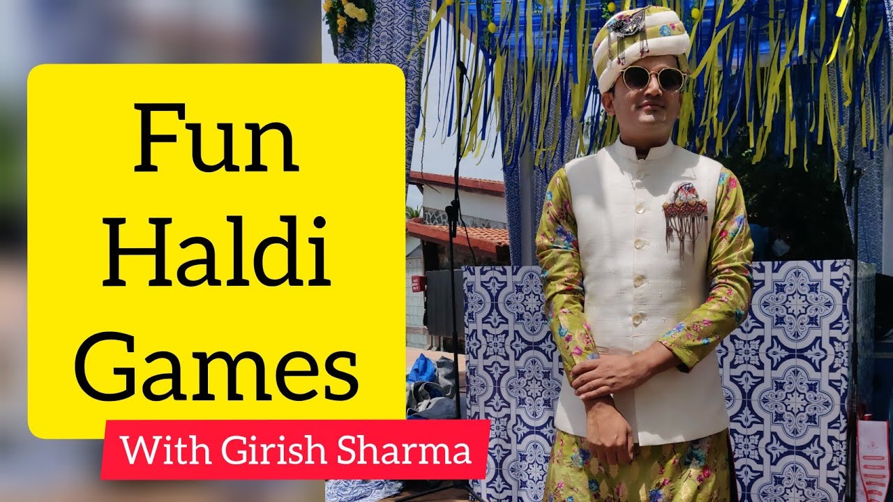 Top Wedding Haldi Games With Girish Sharma at Ramoji Filmcity Hyderabad ...