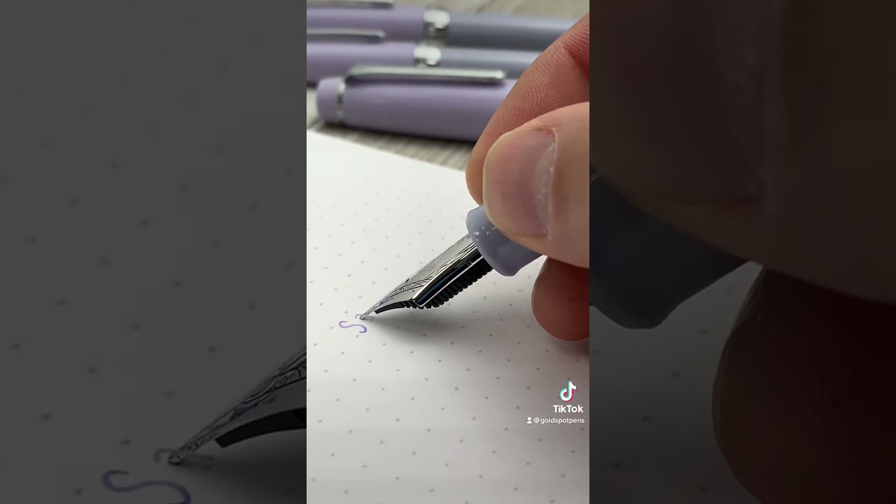 How to fill a fountain pen in less than a minute - YouTube