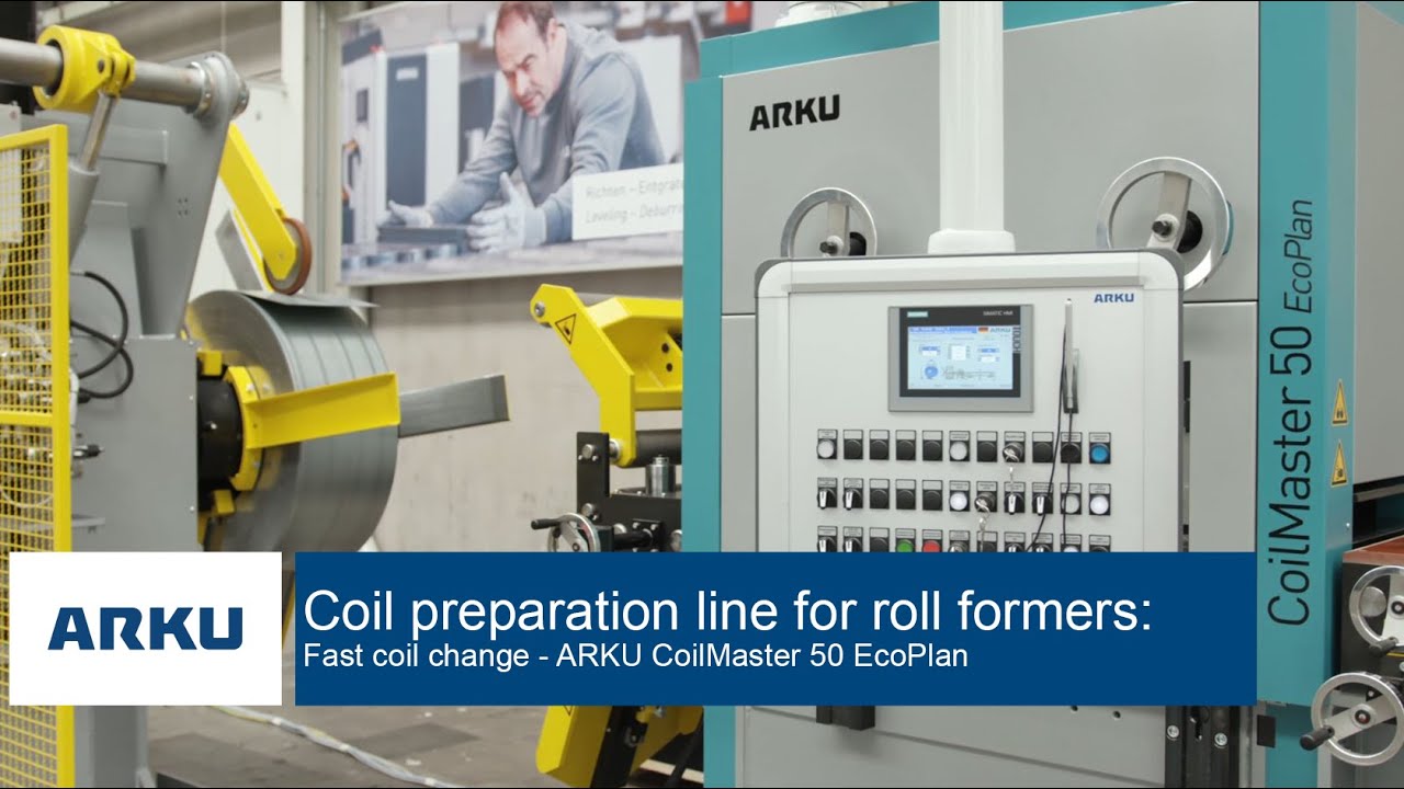 Coil preparation line for roll formers: Fast coil change - CoilMaster ...